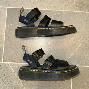 Dr. Martens | Shoes | Gryphon Pisa Leather Platform Sandals | Poshmark